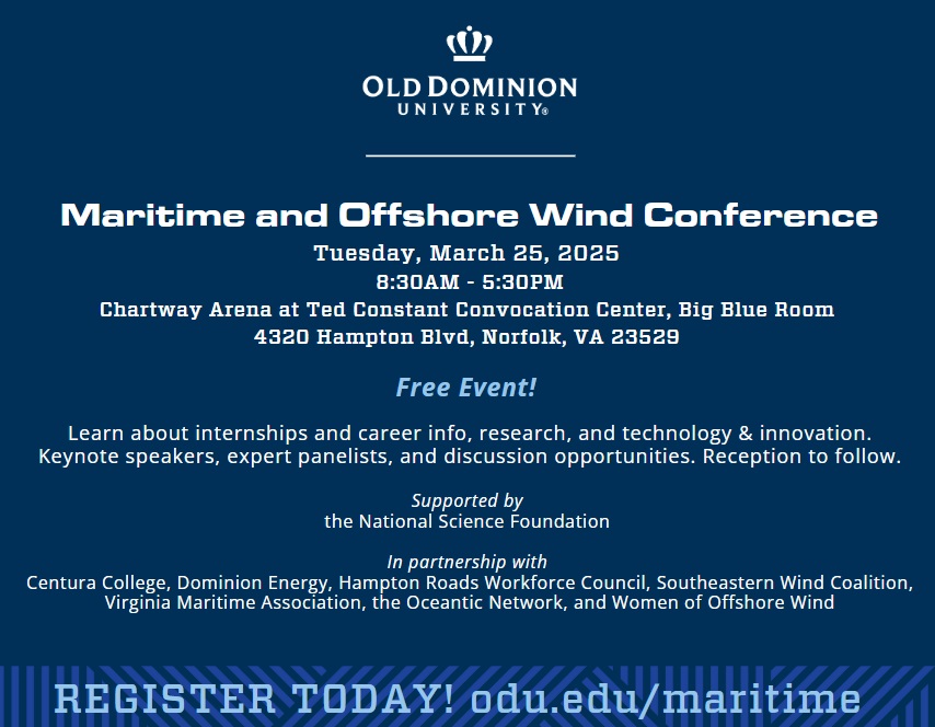 ODU 3rd Annual Maritime Conference